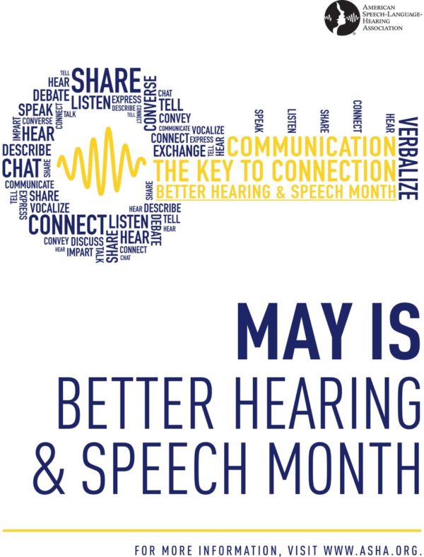 Better Hearing & Speech Month! • Tandem Speech Therapy, Austin, TX