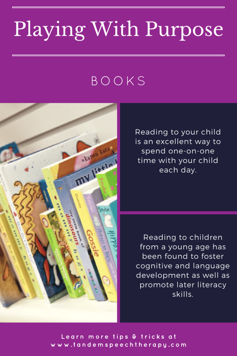 Playing With Purpose: Books • Tandem Speech Therapy, Austin, TX