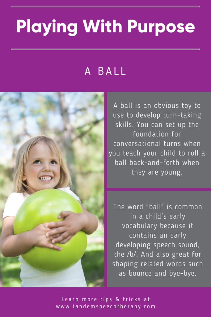PWP Using a Ball • Tandem Speech Therapy, Austin, TX