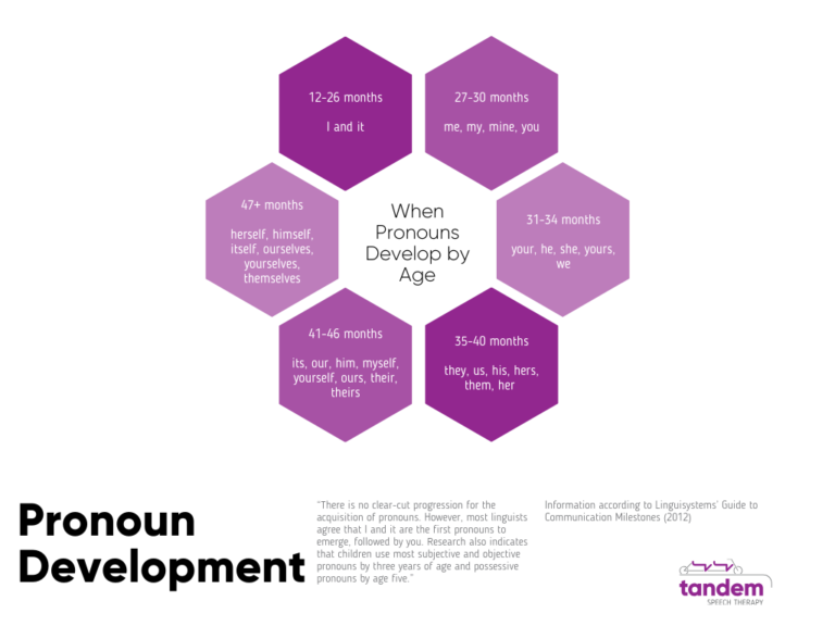 She Said, He Said: Let's Talk About Pronouns • Tandem Speech Therapy
