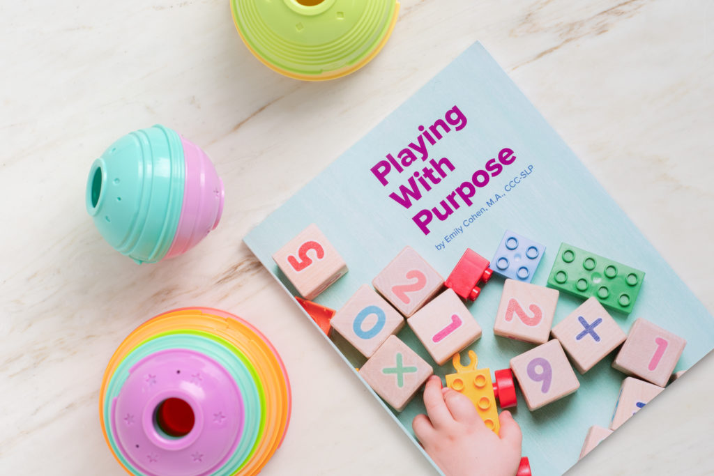 Playing With Purpose PRINT book • Tandem Speech Therapy, Austin, TX
